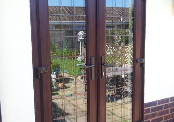 PVCu & Timber French Doors in West Sussex