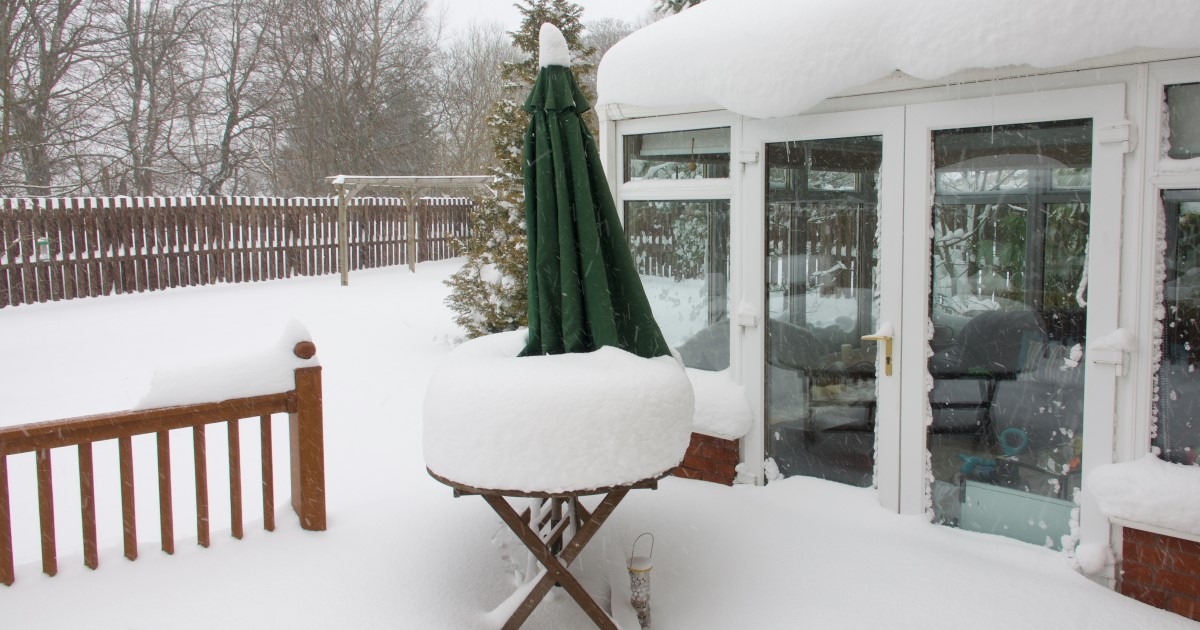 Snow resistant conservatory and home extension roofs - Window Wise