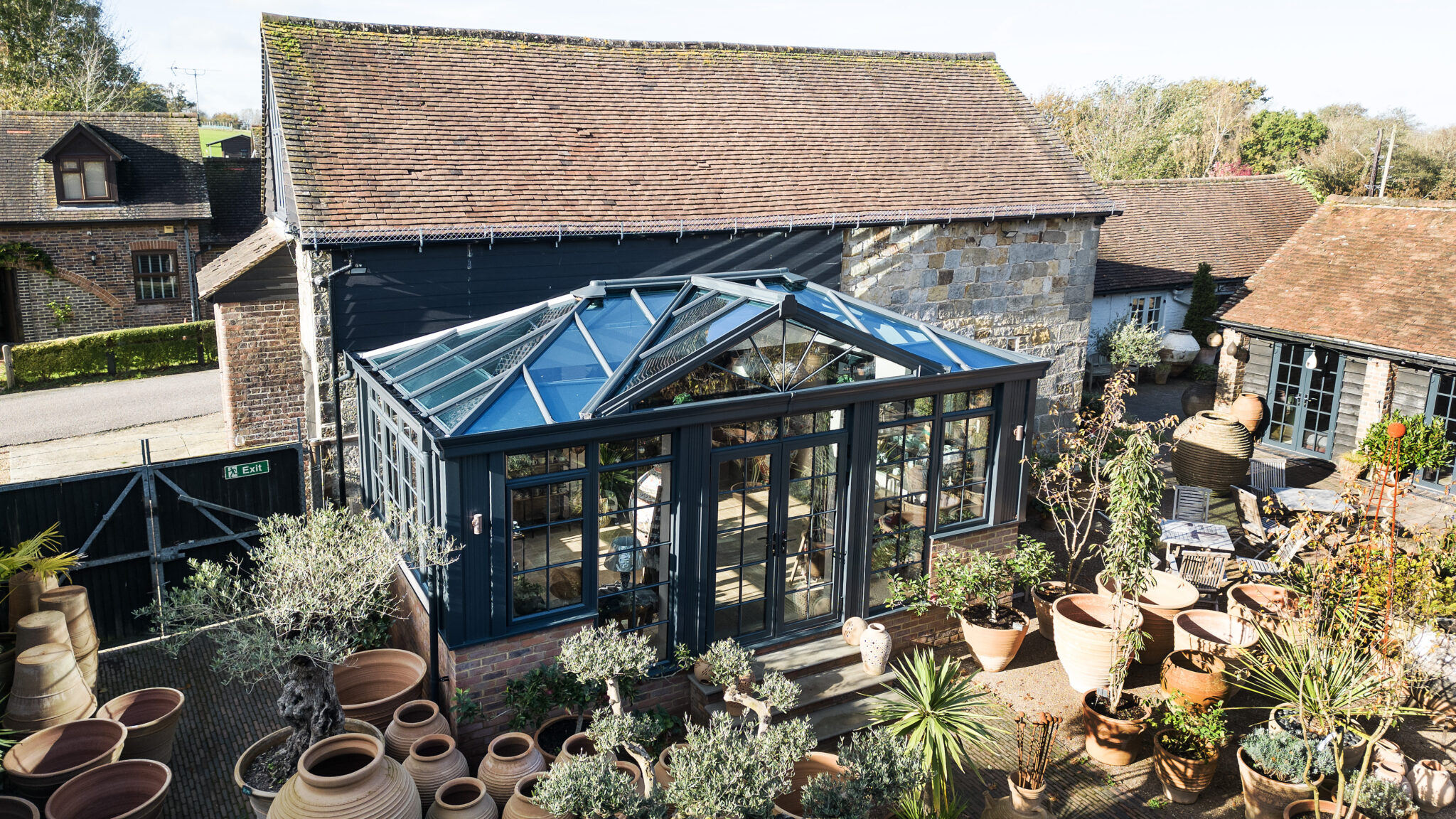 Commercial Conservatories Sussex - Pots and Pithoi - Window Wise