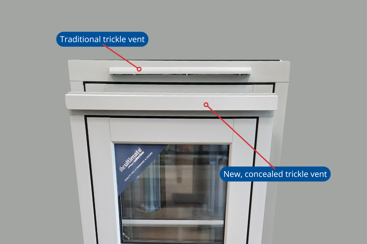 Concealed trickle vents now available! - Window Wise